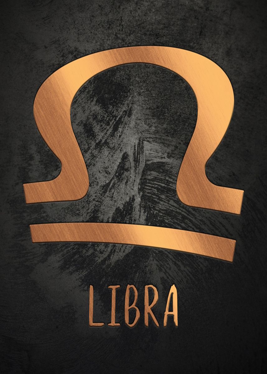 'Libra Zodiac Sign' Poster by Christian Strang | Displate