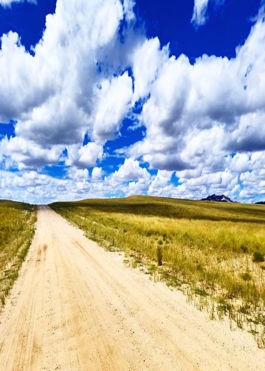 'Dirt Roads' Poster, picture, metal print, paint by Manuel Alvarez ...