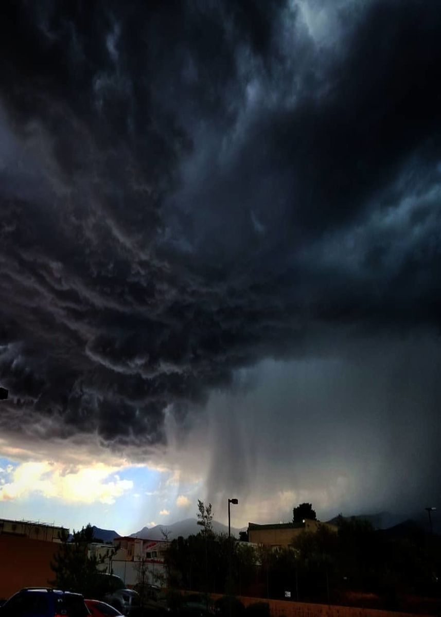 'Monster Monsoon' Poster, picture, metal print, paint by Manuel Alvarez ...