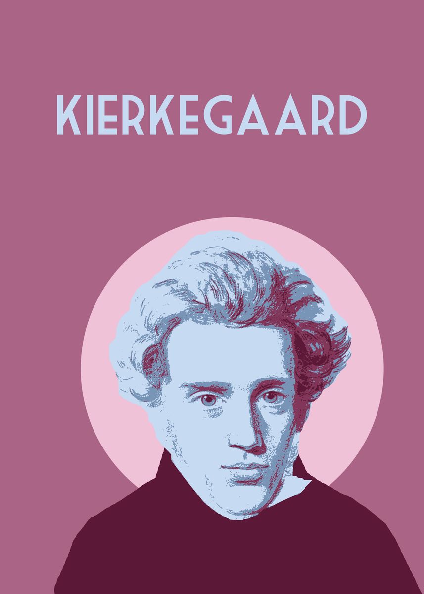 'Soren Kierkegaard' Poster, picture, metal print, paint by Savant ...