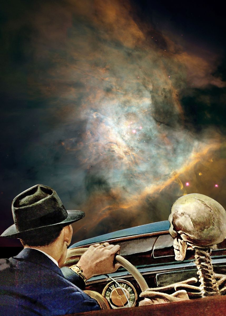 'Deep Space Ride' Poster, picture, metal print, paint by Taudalpoi ...