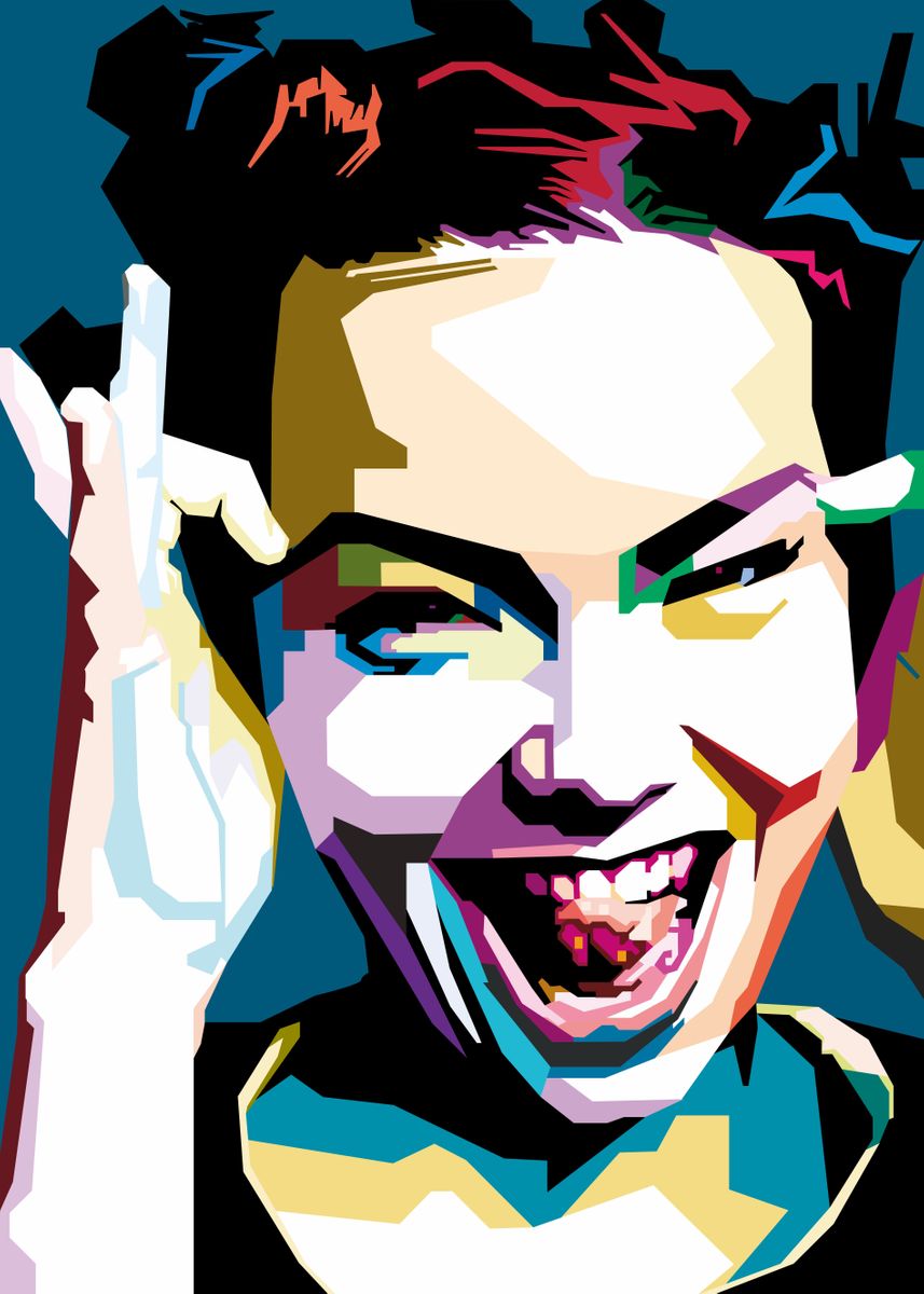 'BJORK Homogenic' Poster, picture, metal print, paint by Fajar Gunawan ...