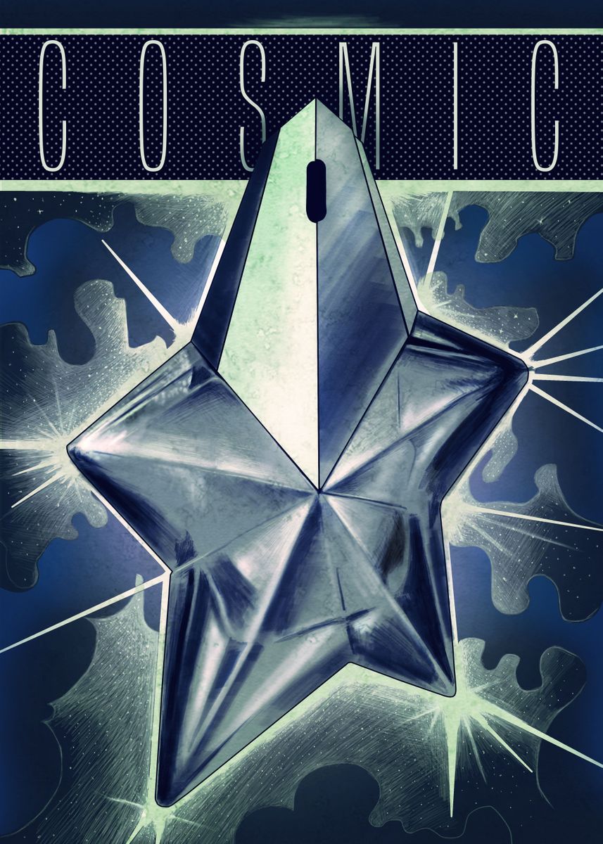 'Cosmic' Poster, picture, metal print, paint by Eden Design | Displate