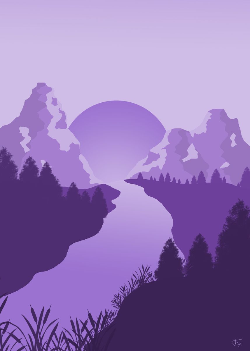 'River' Poster by elias bressiani | Displate