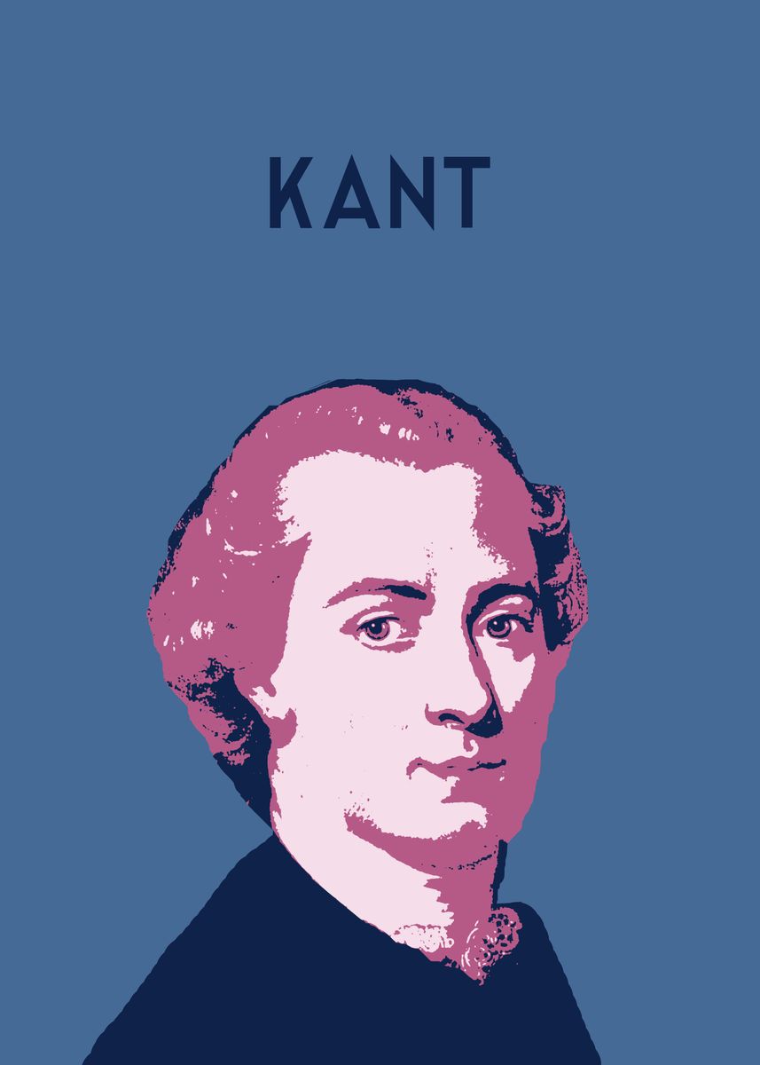 'Immanuel Kant' Poster, picture, metal print, paint by Savant Designs ...
