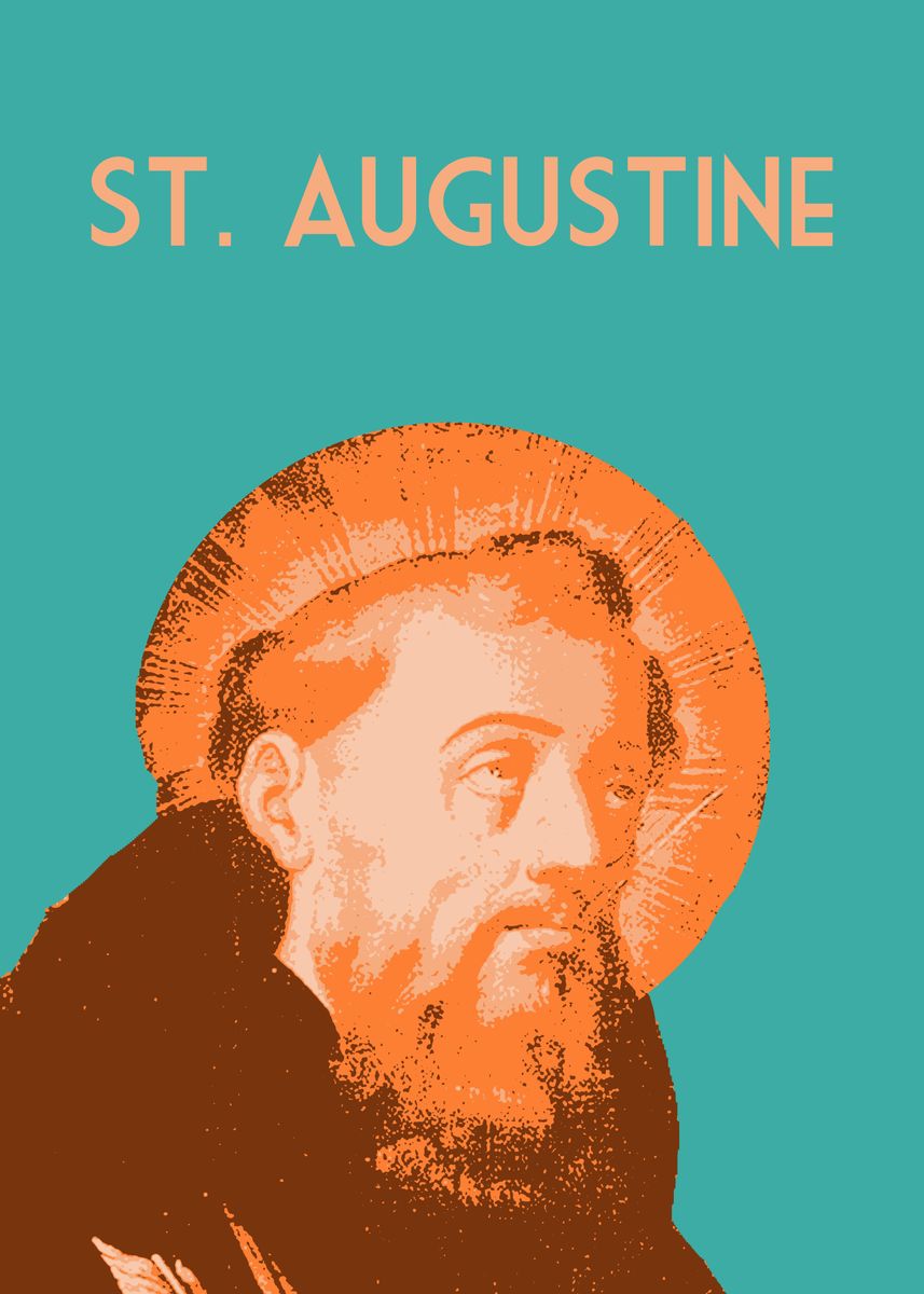 'Saint Augustine' Poster by Savant Designs | Displate