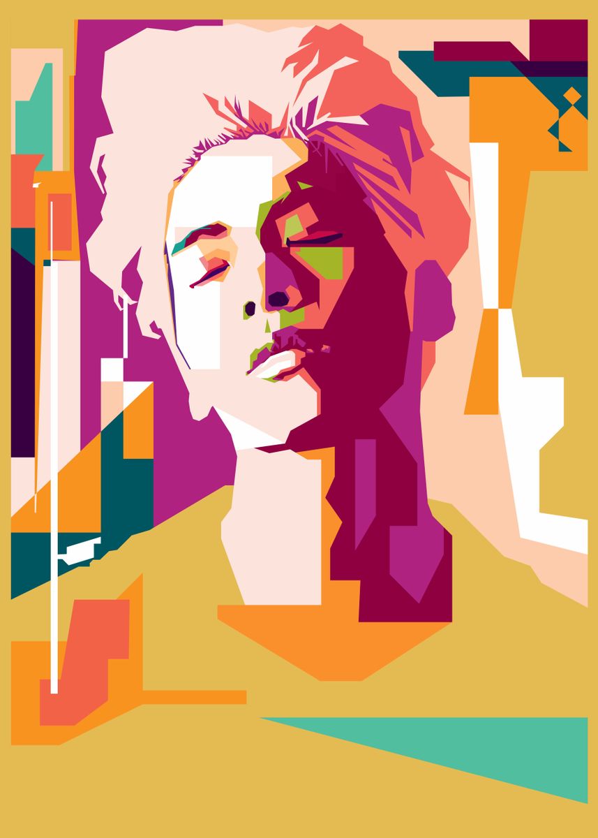 'Jonghyun' Poster, picture, metal print, paint by Fajar Gunawan | Displate