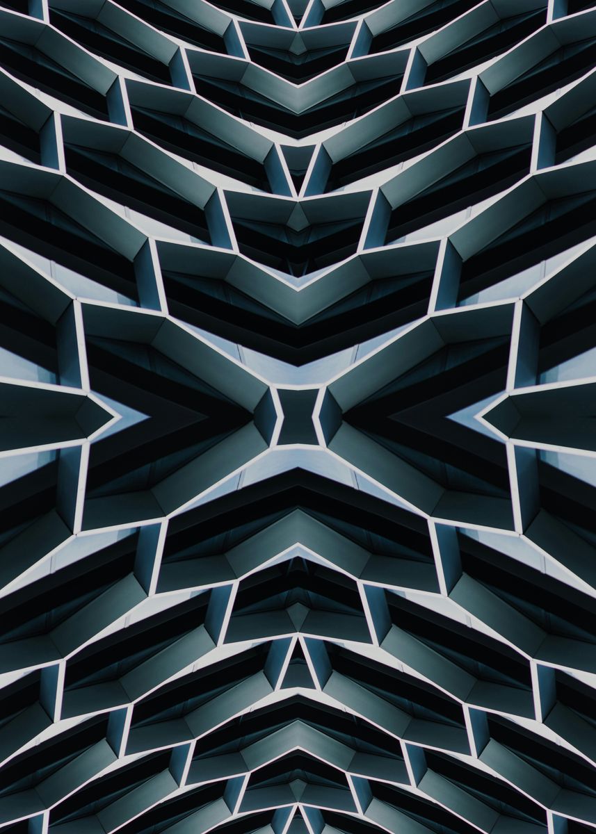 'Hex' Poster, picture, metal print, paint by Mirror Mirror | Displate