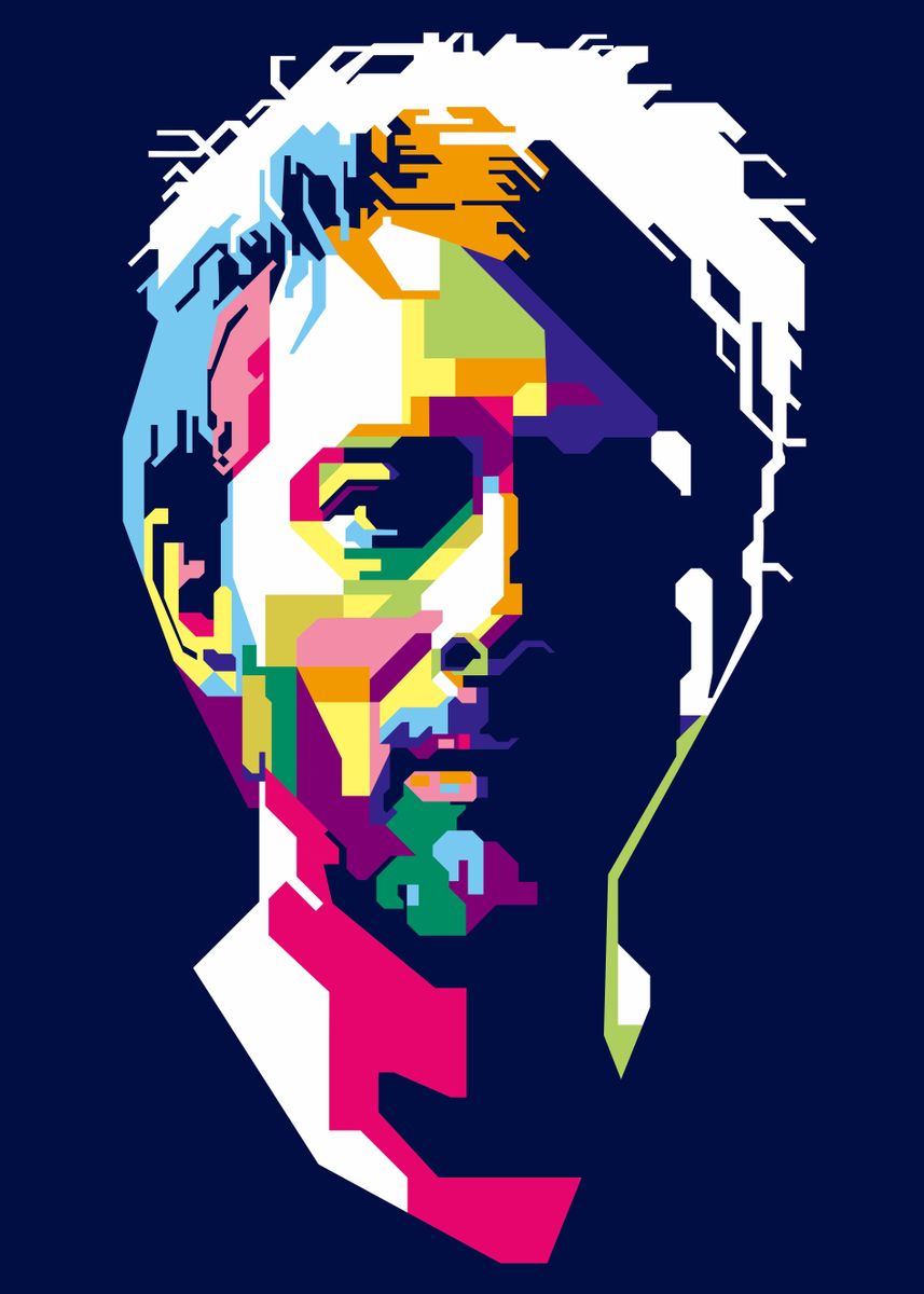 'Thom Yorke' Poster, picture, metal print, paint by Fajar Gunawan ...