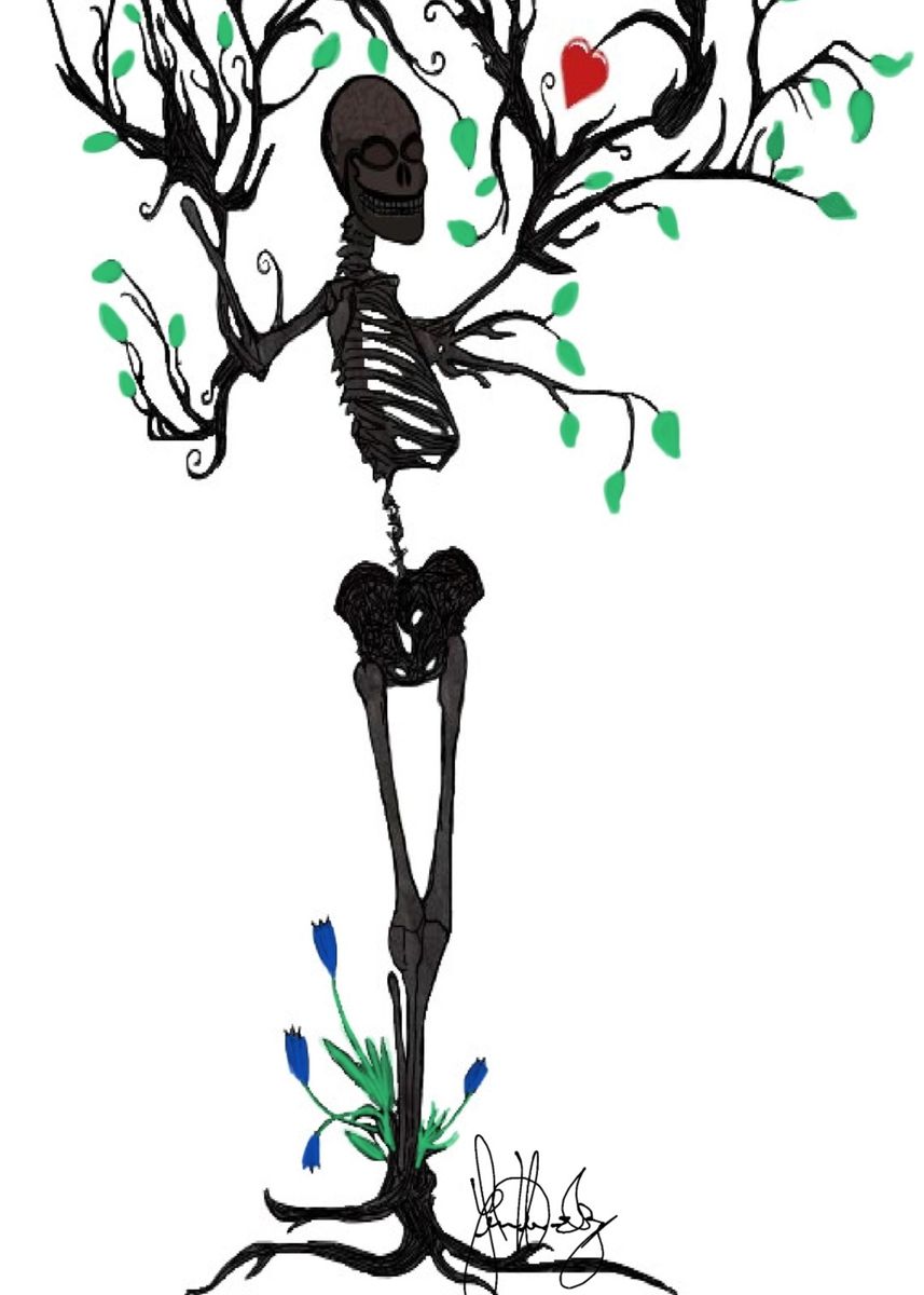 'Remains Regrowth' Poster, picture, metal print, paint by Jen Hernandez ...