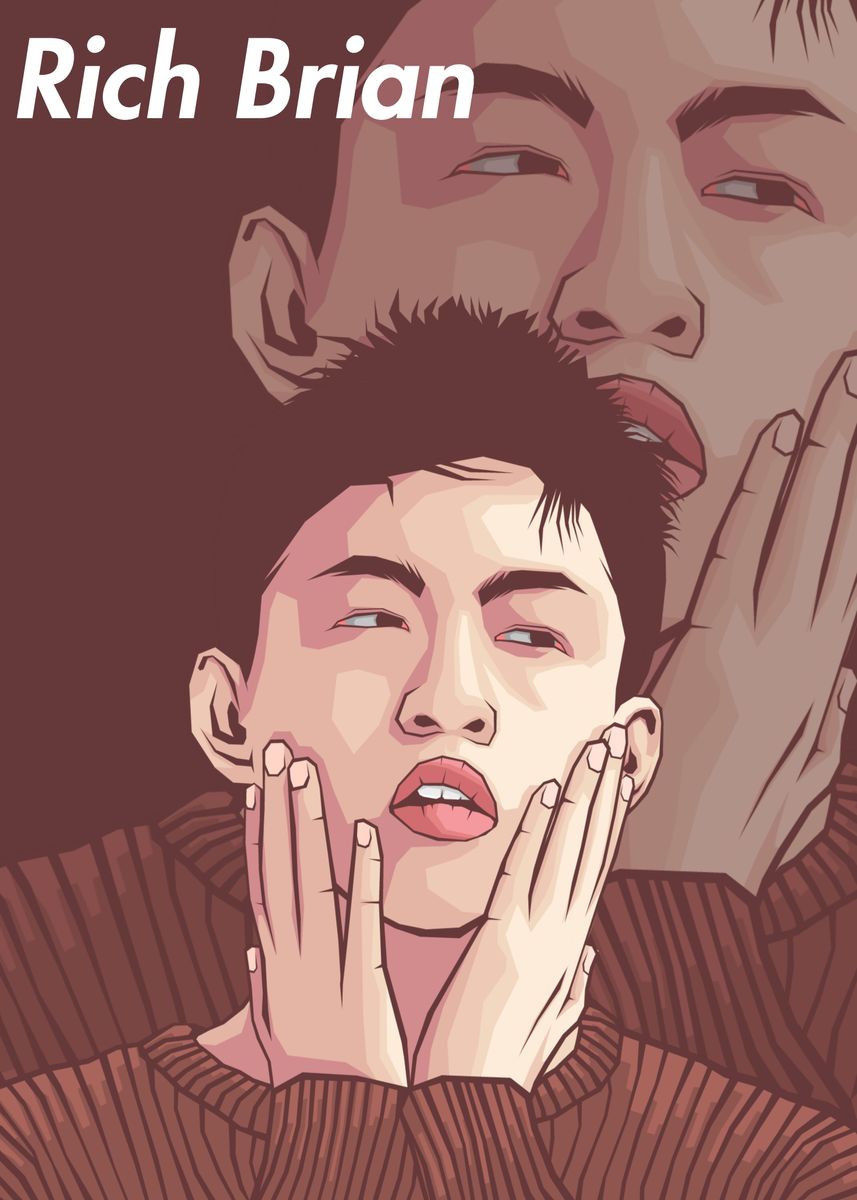 'rich brian' Poster by septian wijaya | Displate