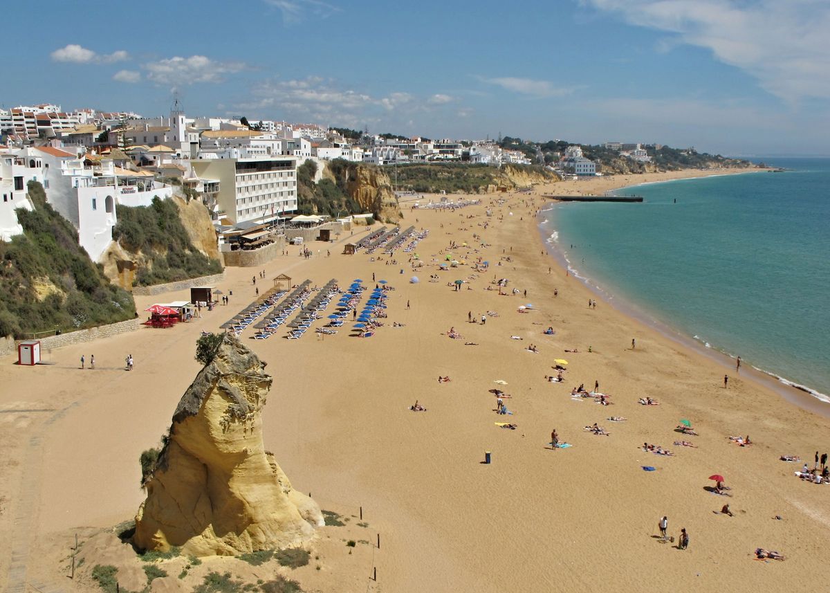 'Albufeira panoramic view' Poster by insideportugal | Displate