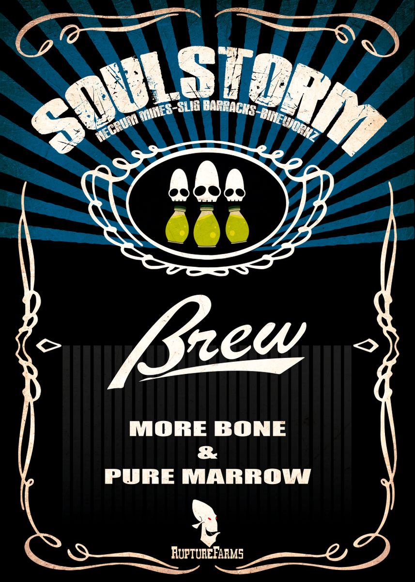 'Soulstorm ' Poster, picture, metal print, paint by Rich Astbury | Displate