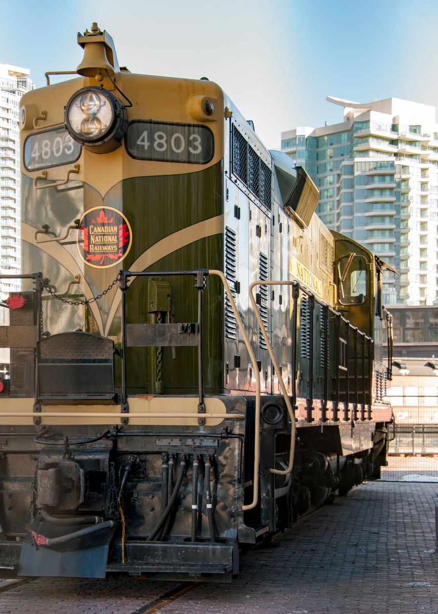 'Train ' Poster, picture, metal print, paint by Gouzel Liddle | Displate