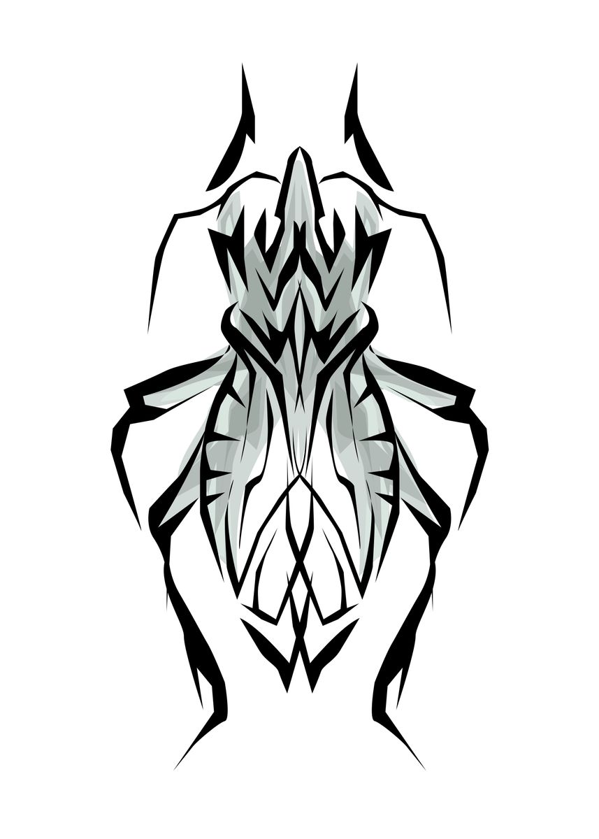 'Insect Tribal Style' Poster by Rifqi Frimma Gamantito | Displate