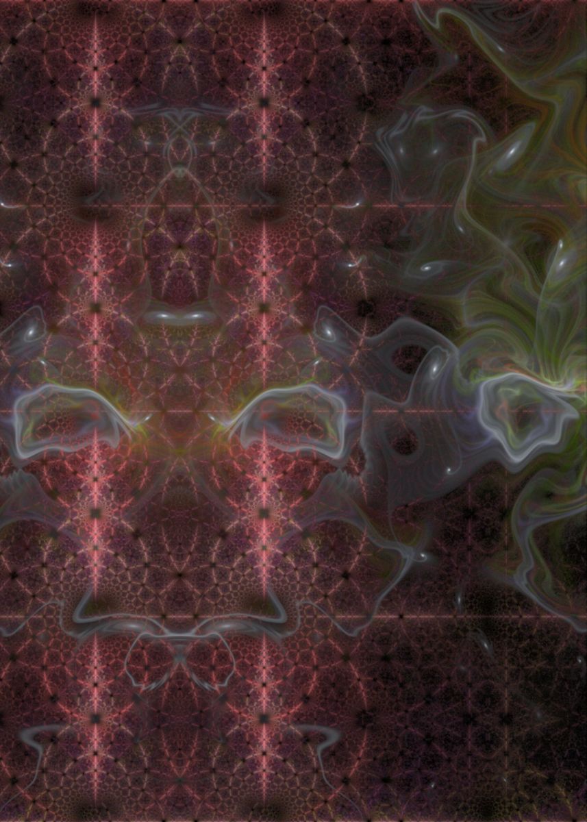 'Velvet Smoke' Poster by Carlos Inchaurralde | Displate