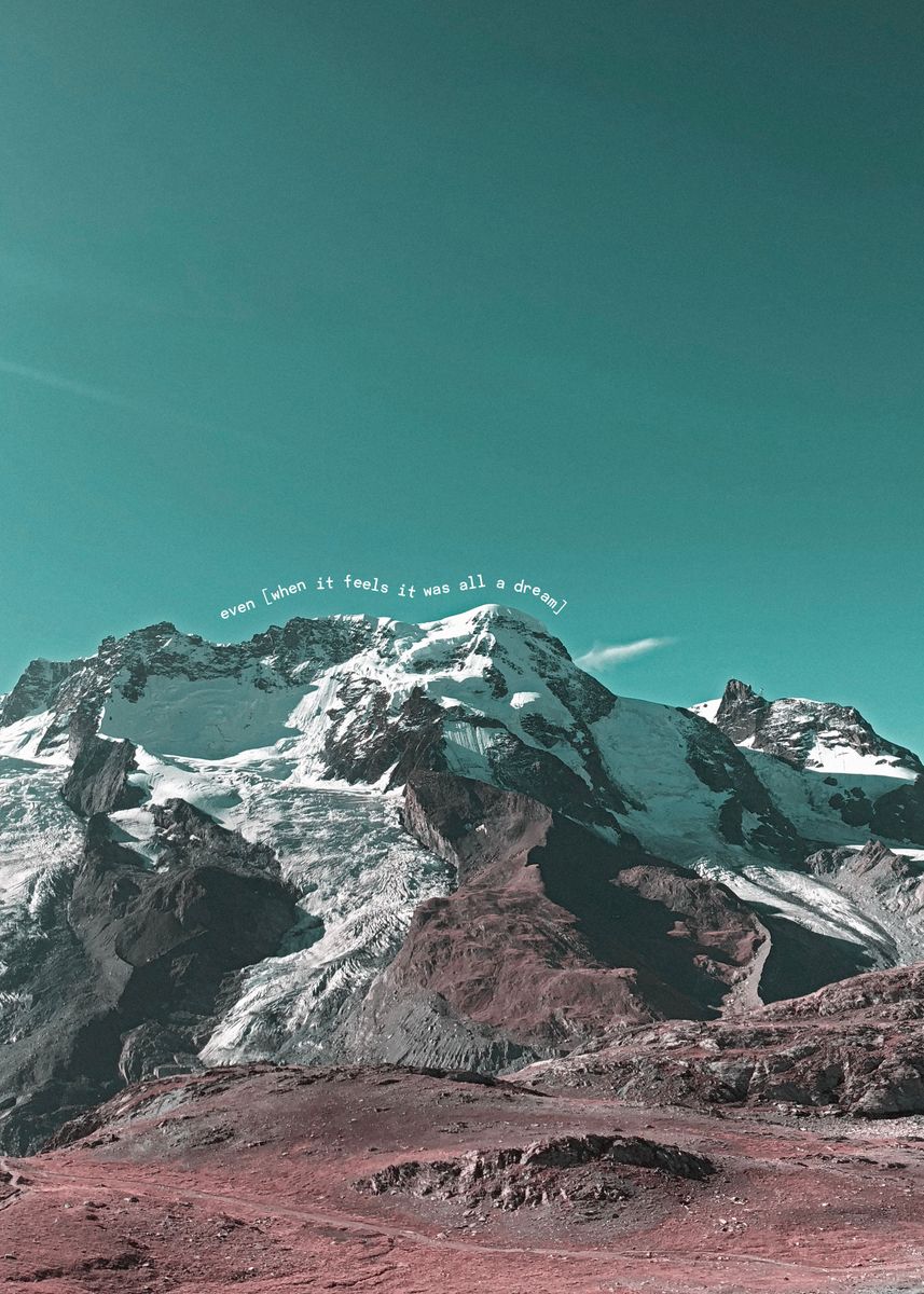 'Poems in Nature Swiss' Poster by Silvana De Paola | Displate