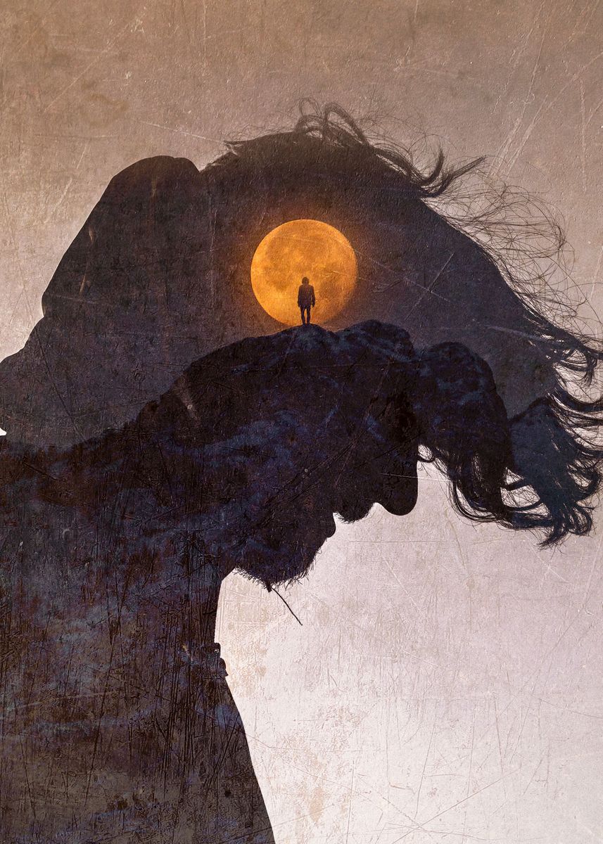 'Memory Of The Past' Poster by seam less | Displate