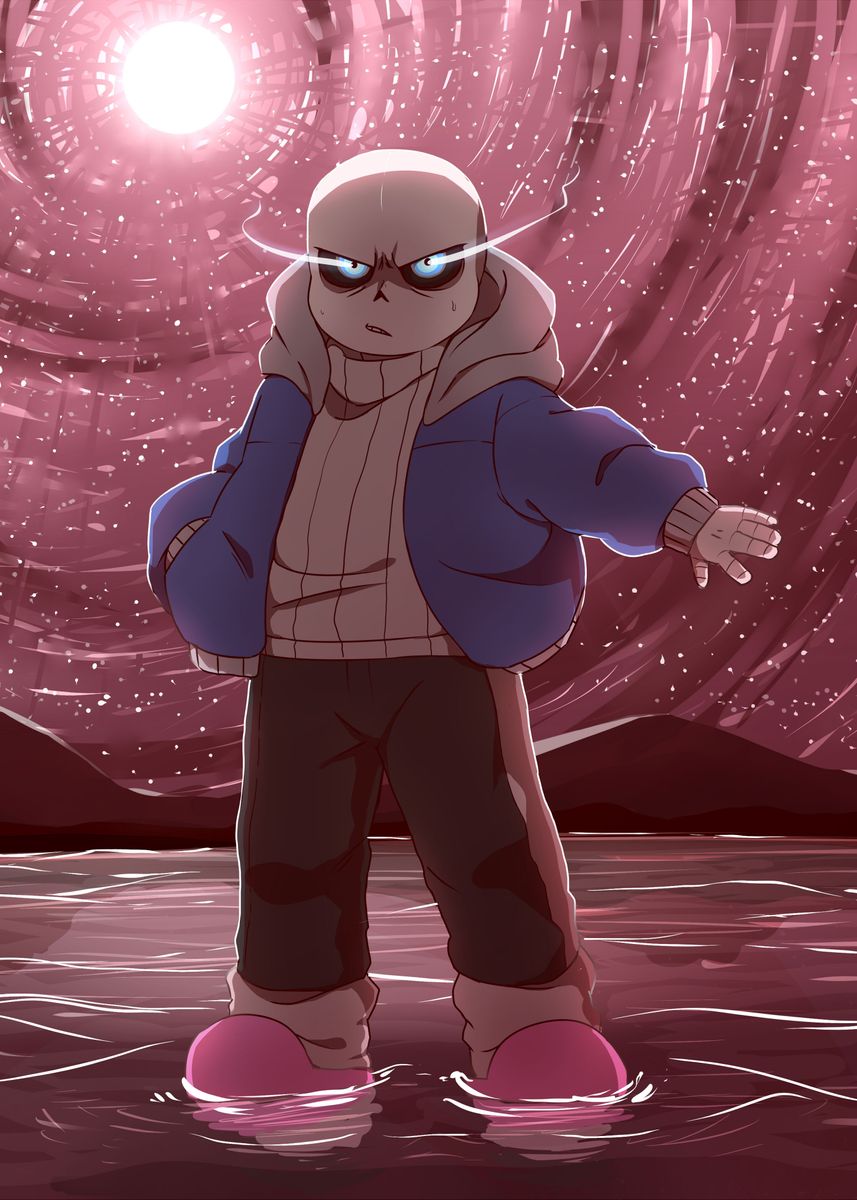 'Sans the Skeleton' Poster, picture, metal print, paint by Lauriane ...