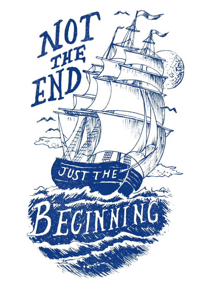 'Beginning' Poster, picture, metal print, paint by Norman Duenas | Displate