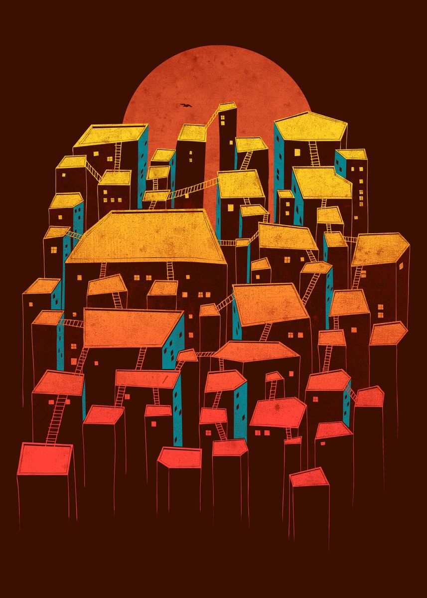 'Urbano' Poster by Norman Duenas | Displate