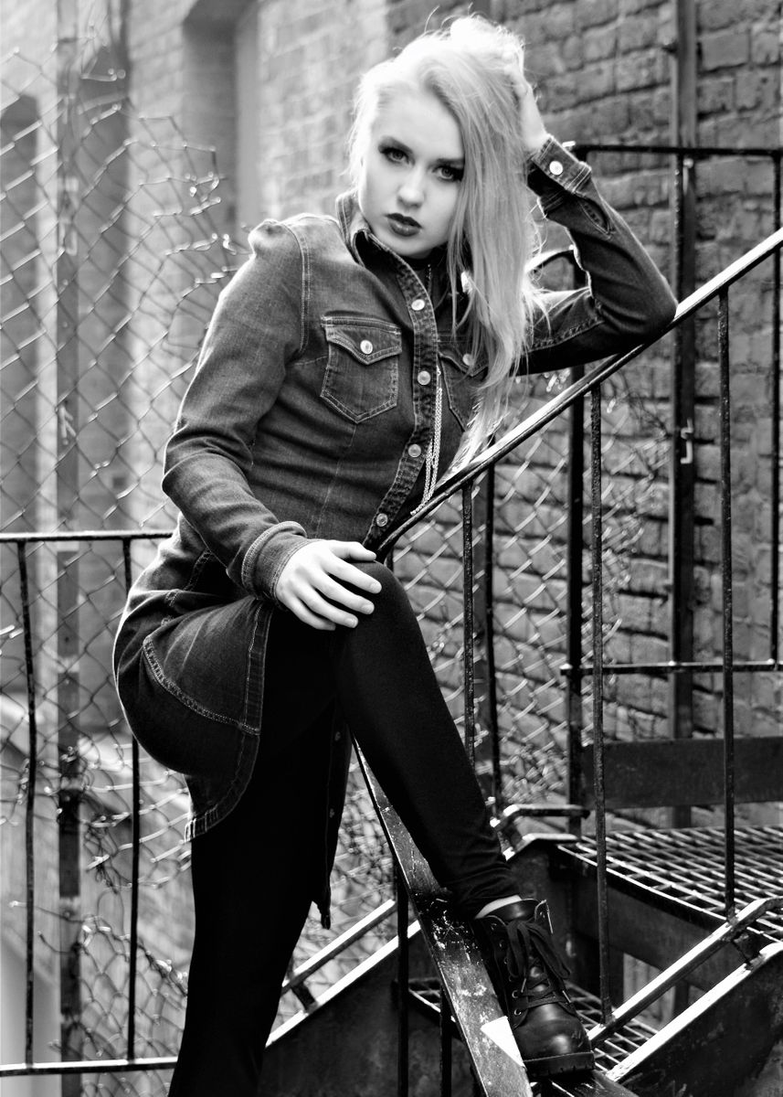 'jess' Poster, picture, metal print, paint by Ken Twyman | Displate