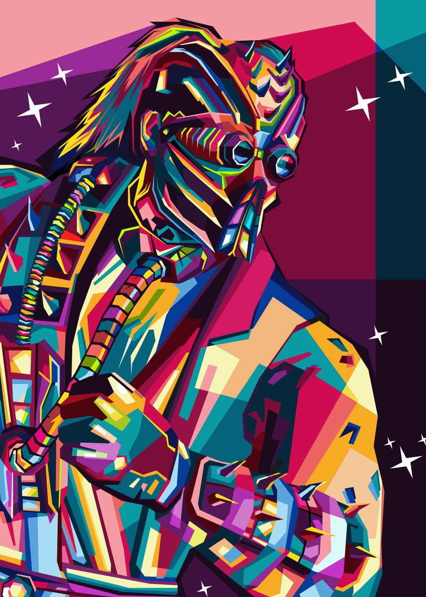 'The Monster' Poster by Rizky Dwi | Displate