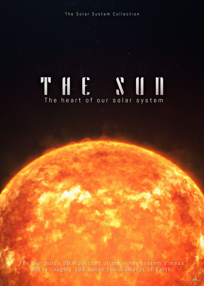'The Sun' Poster by hkon | Displate