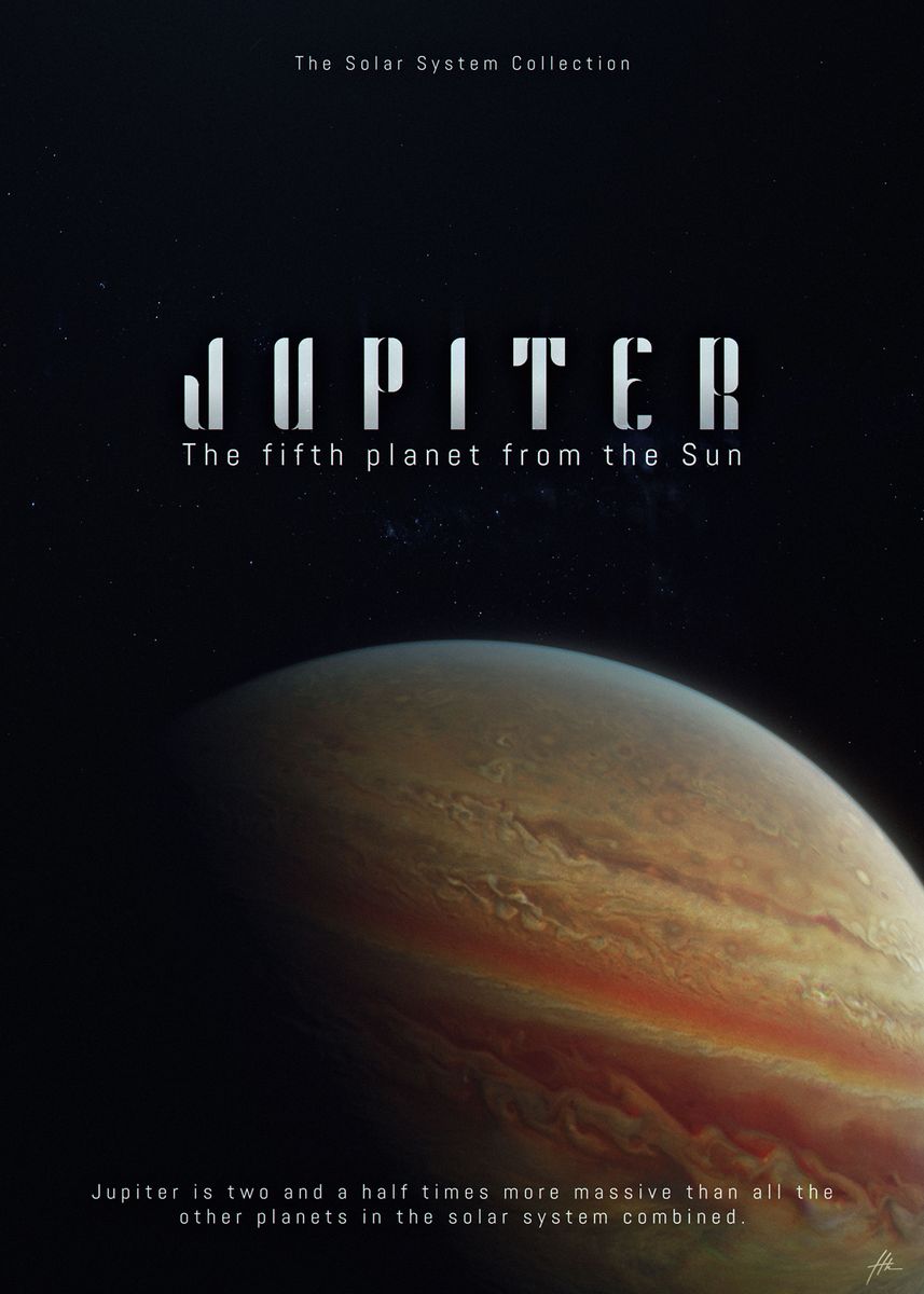 'Jupiter' Poster by hkon | Displate