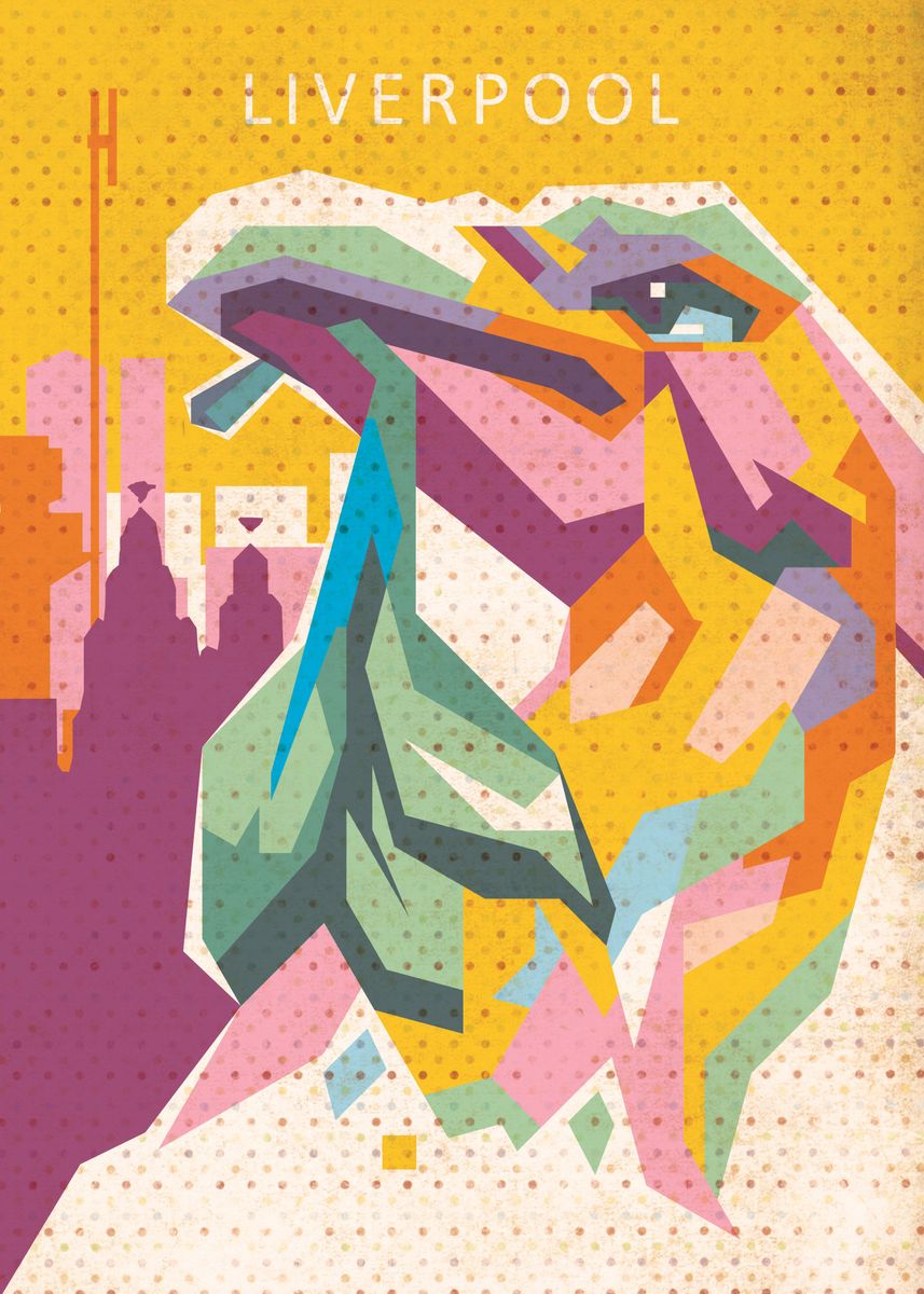 'LIVERPOOL ' Poster, picture, metal print, paint by Popart PosterS ...