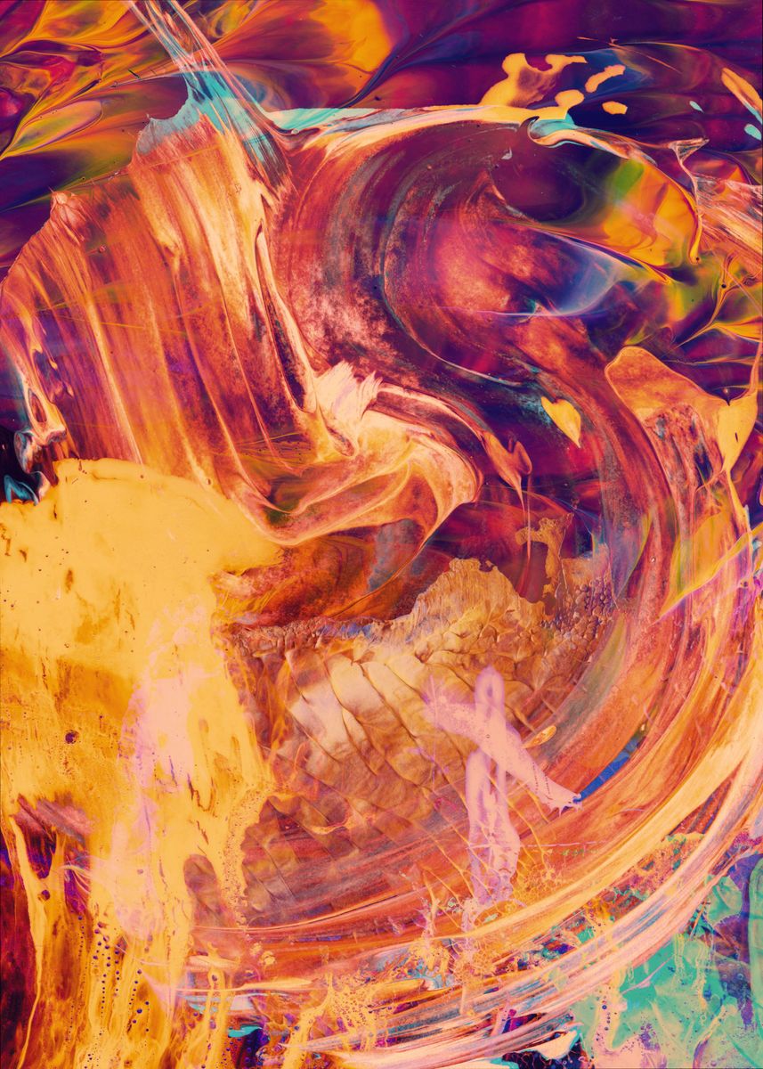 'Abstract Painting' Poster, picture, metal print, paint by Conceptual ...