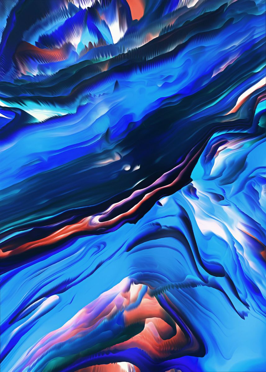 'Abstract Painting' Poster by Conceptual Photography | Displate