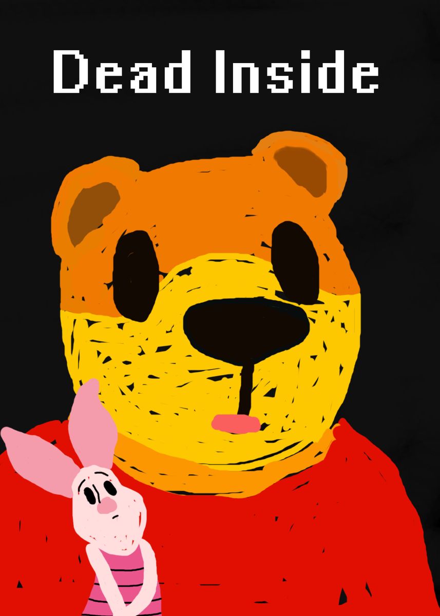 'Dead Inside' Poster, picture, metal print, paint by Carlos Xavier ...