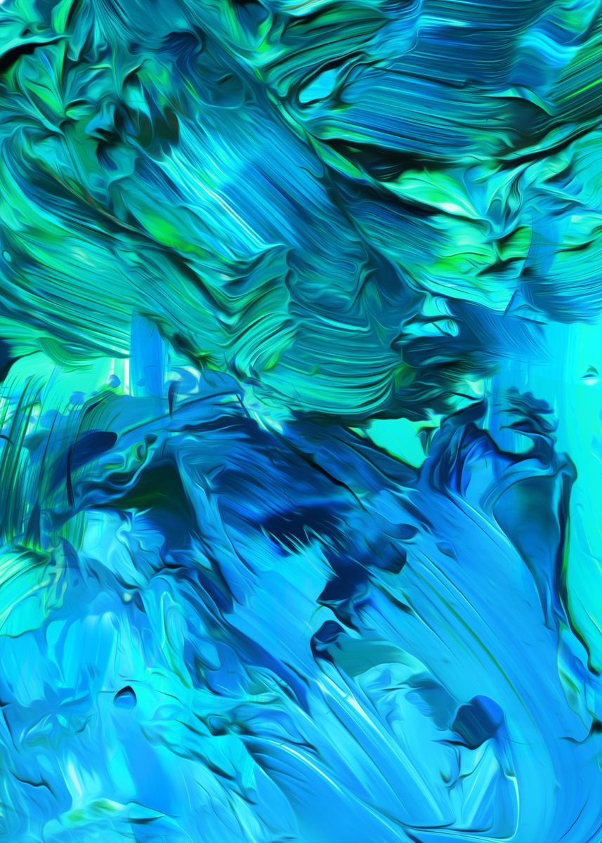 'Abstract Painting' Poster, picture, metal print, paint by Conceptual ...