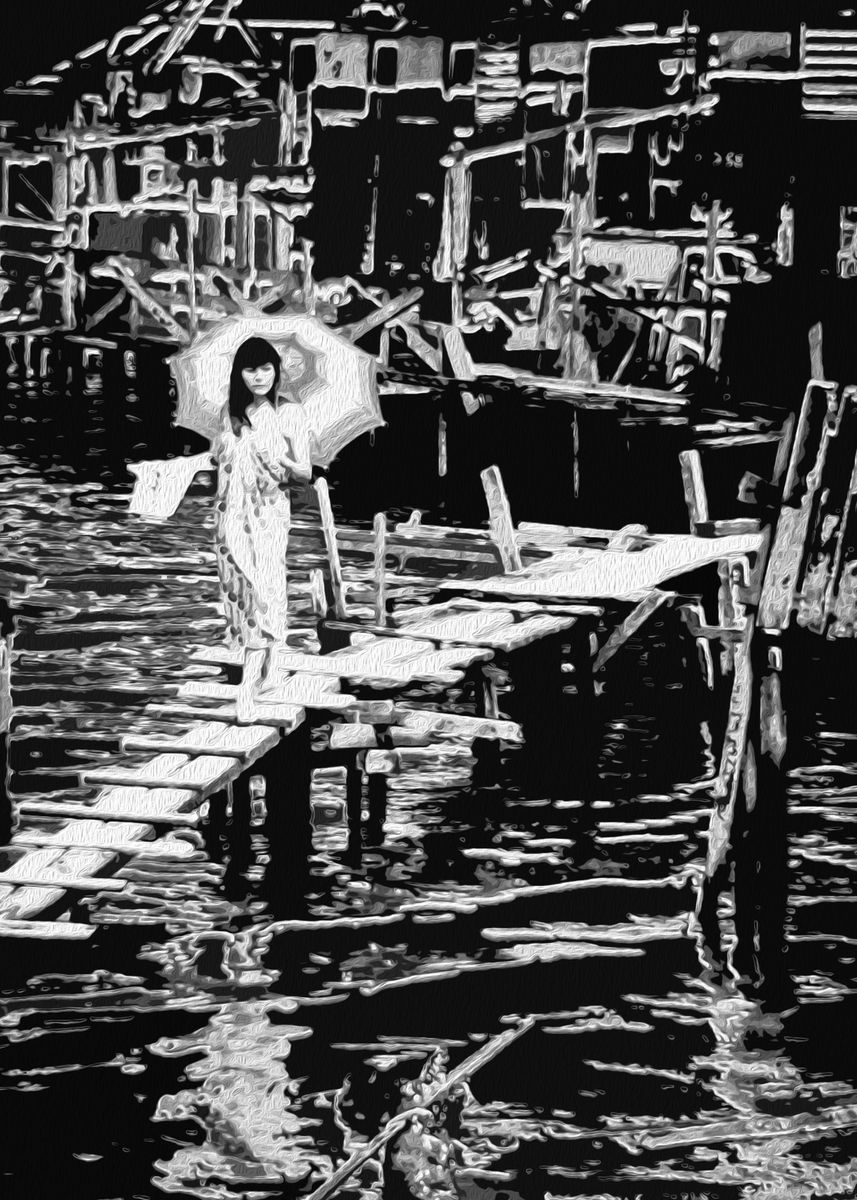 'Going for a wash' Poster, picture, metal print, paint by Albert Loo | Displate