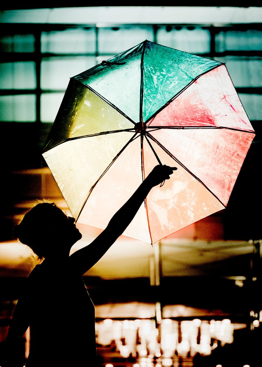 'Color Girl' Poster by Phước Dũng Nguyễn | Displate