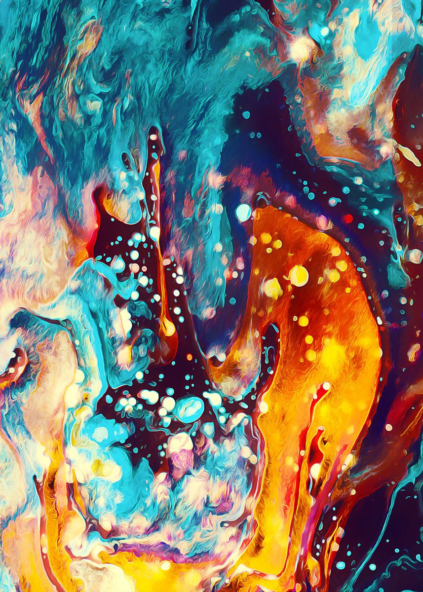 'Abstract Painting' Poster, picture, metal print, paint by Conceptual ...