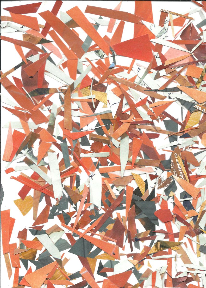 'Scraps' Poster by Andrea Junker | Displate