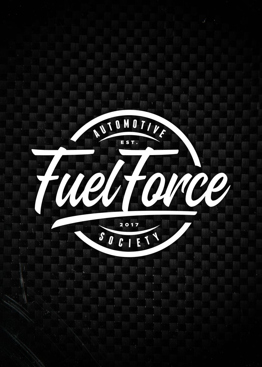 'Fuel Force Logo CF' Poster, picture, metal print, paint by Joseph ...