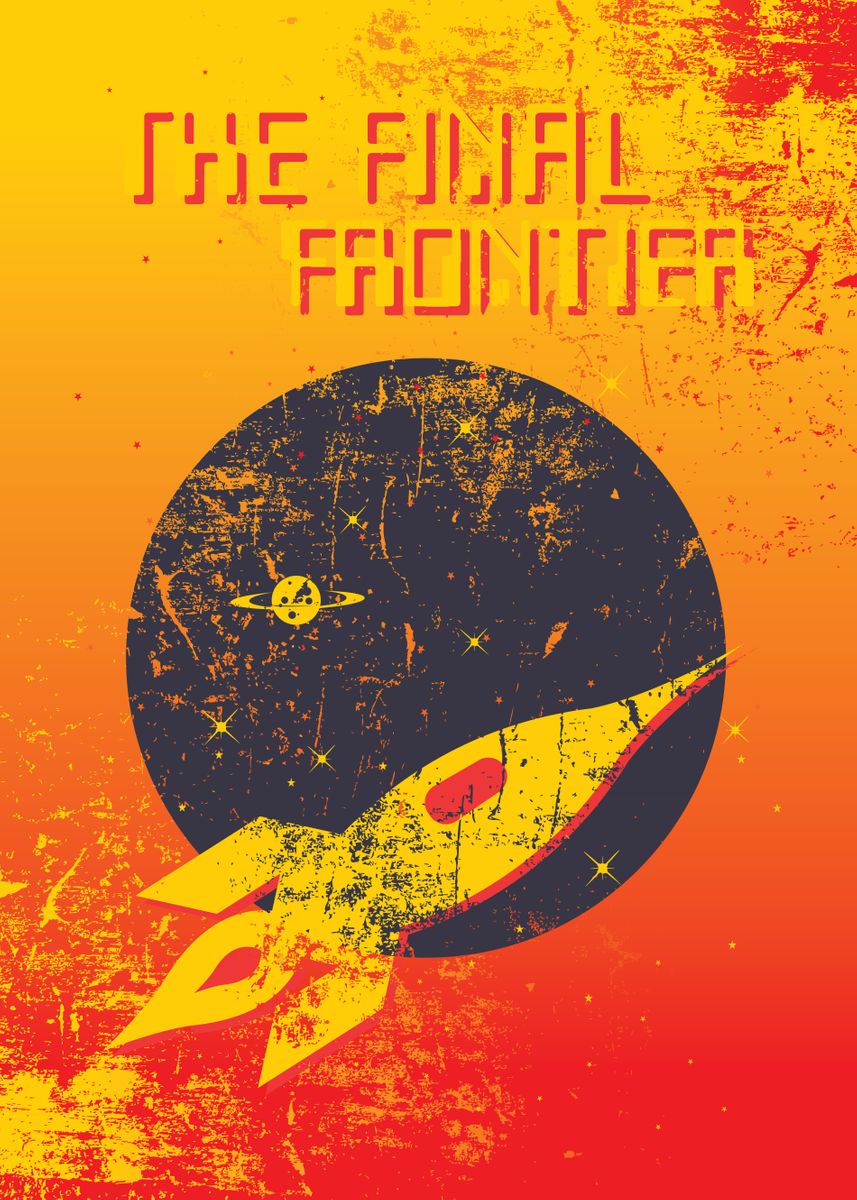 'Final Frontier' Poster, picture, metal print, paint by Pepe Silva ...