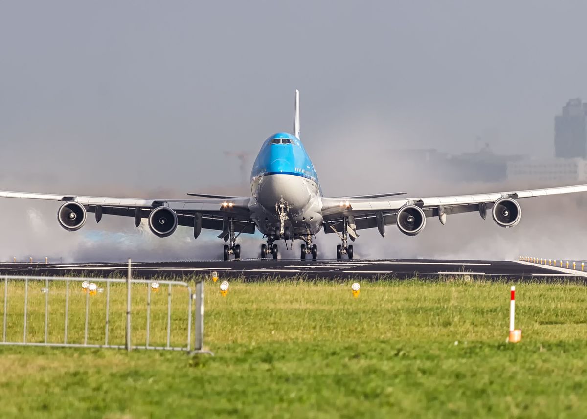 'KLM B747 ' Poster by hugo Veldmeijer | Displate