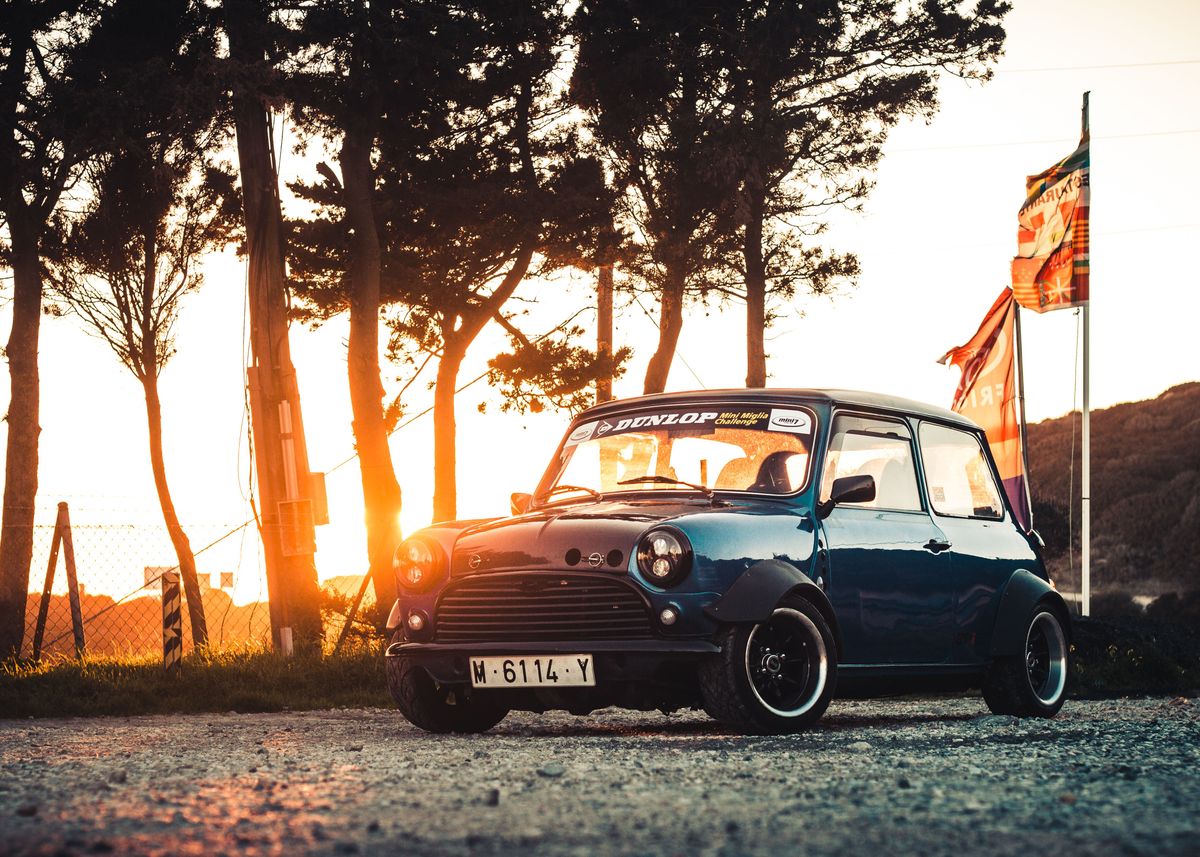 'Mini Cooper' Poster by nika morbedadze | Displate