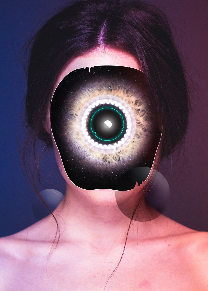 'Depth' Poster, picture, metal print, paint by Daniel Arcila | Displate