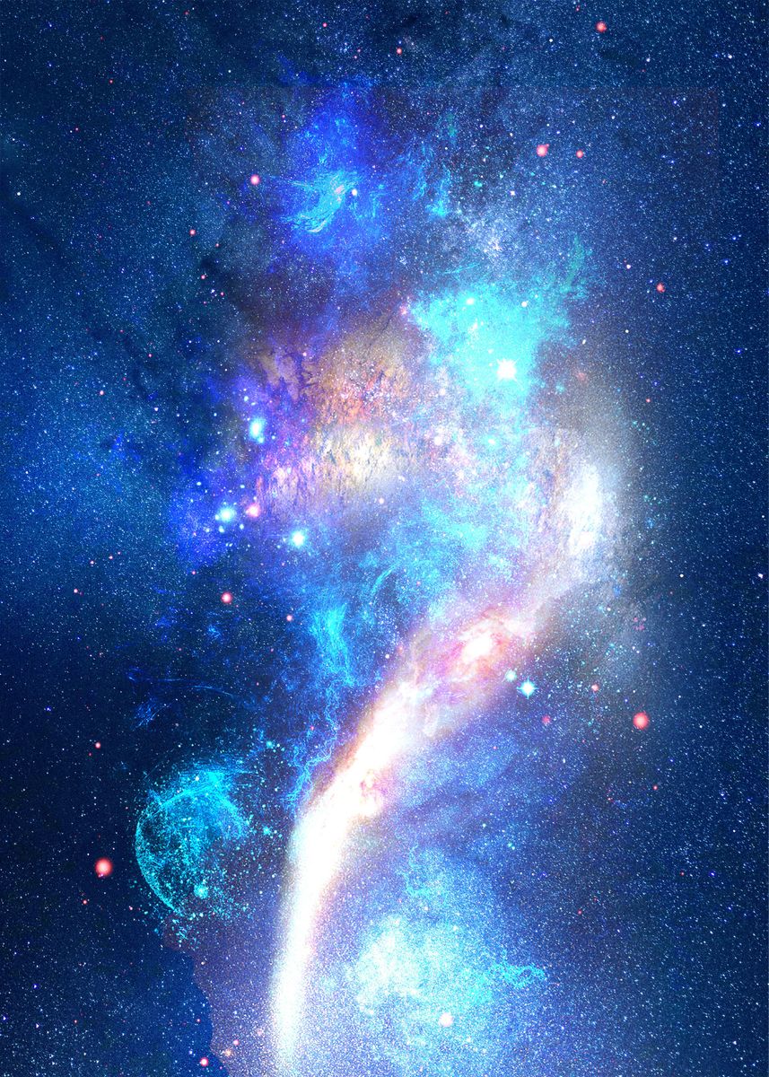 'Lost in the Stars' Poster, picture, metal print, paint by Conceptual ...