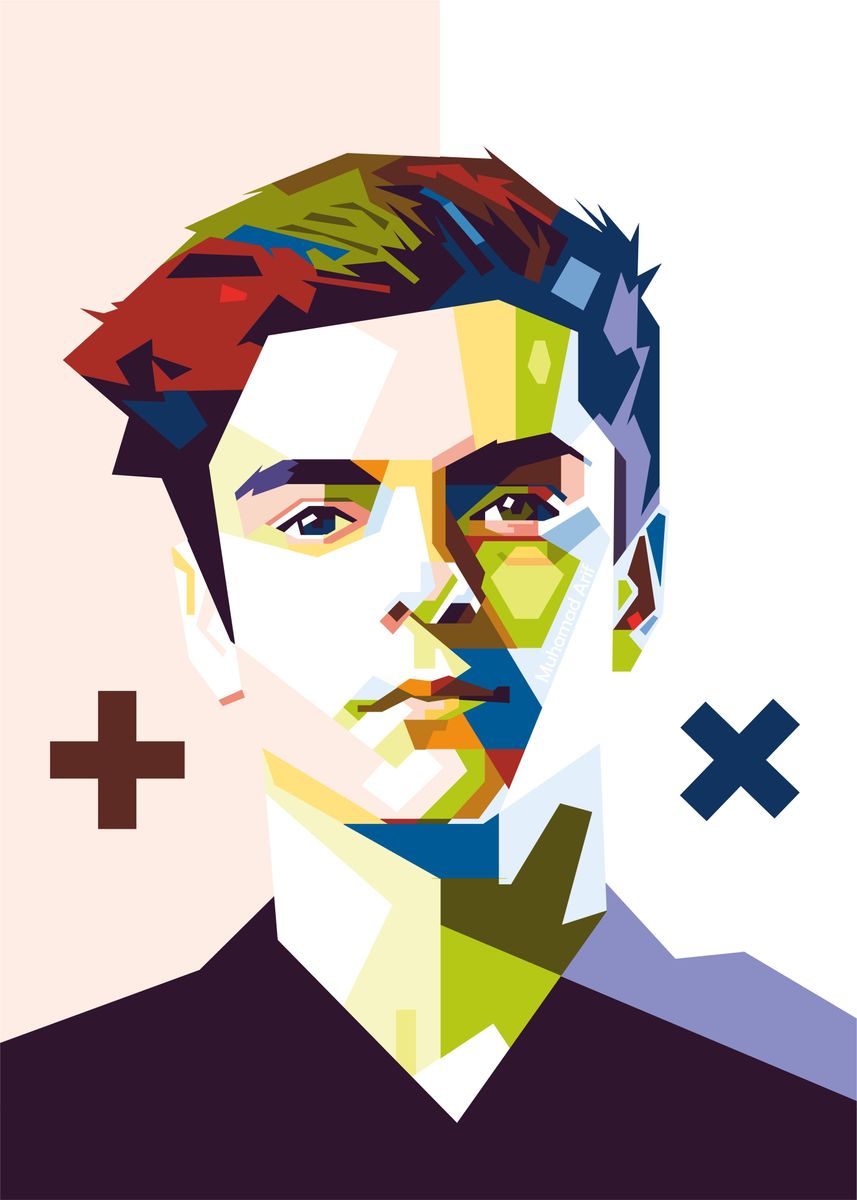 'Martin Garrix' Poster, picture, metal print, paint by Muhamad Arif ...
