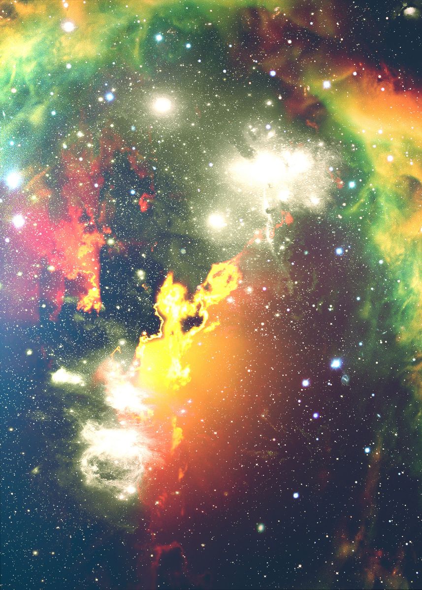 'Lost in the Stars' Poster, picture, metal print, paint by Conceptual ...