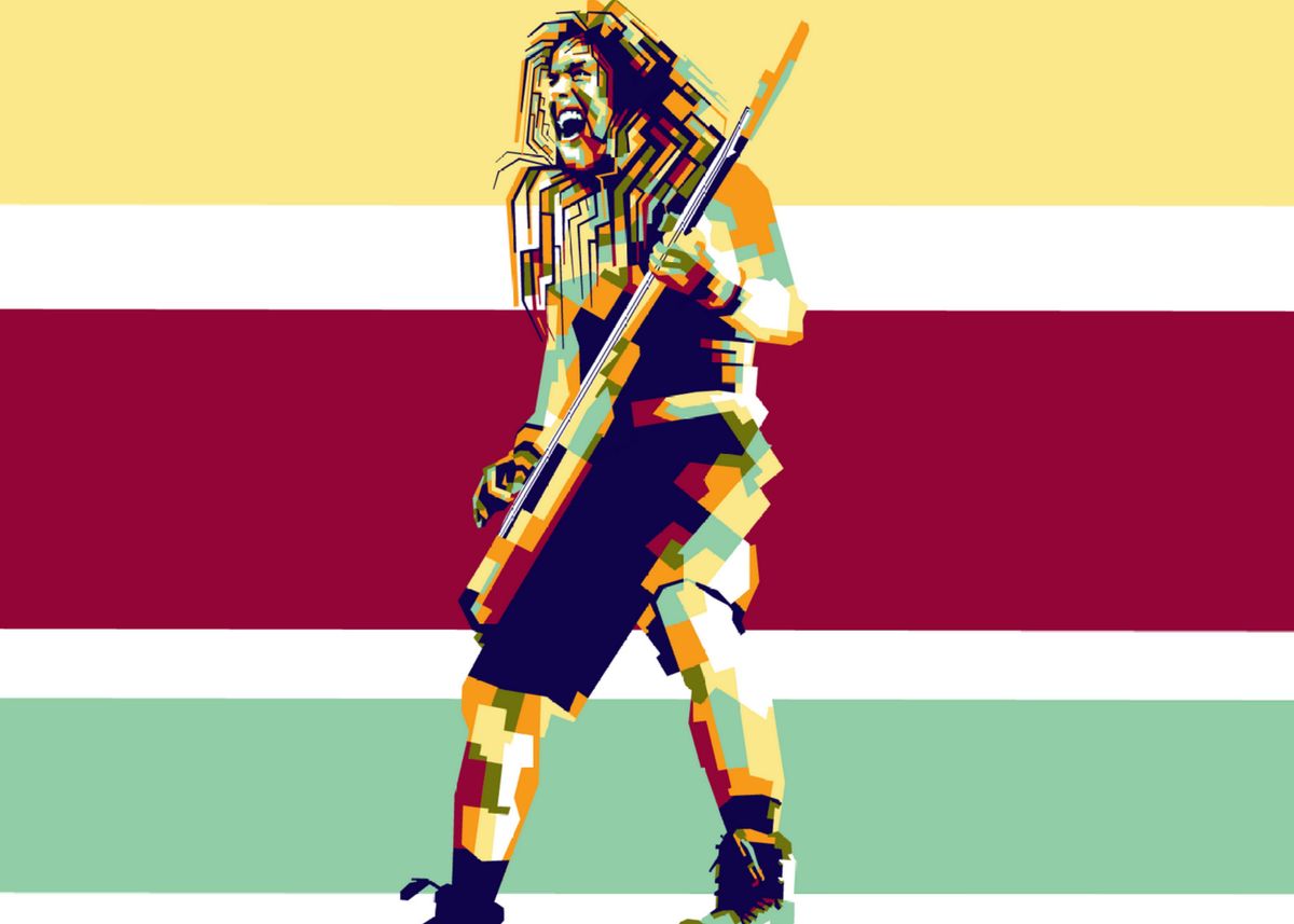 'Steve harris ' Poster by Syaiful Artwork | Displate