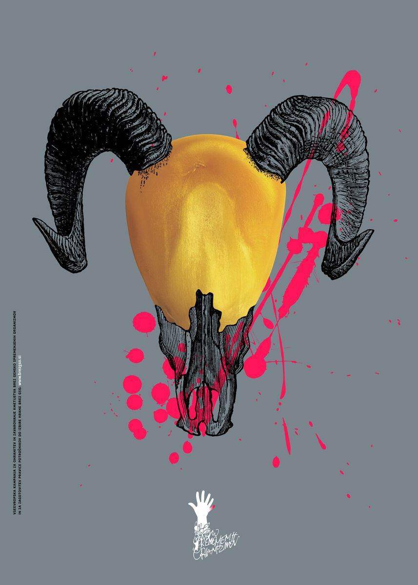'Anti GMO poster series No1' Poster by boris kralj | Displate