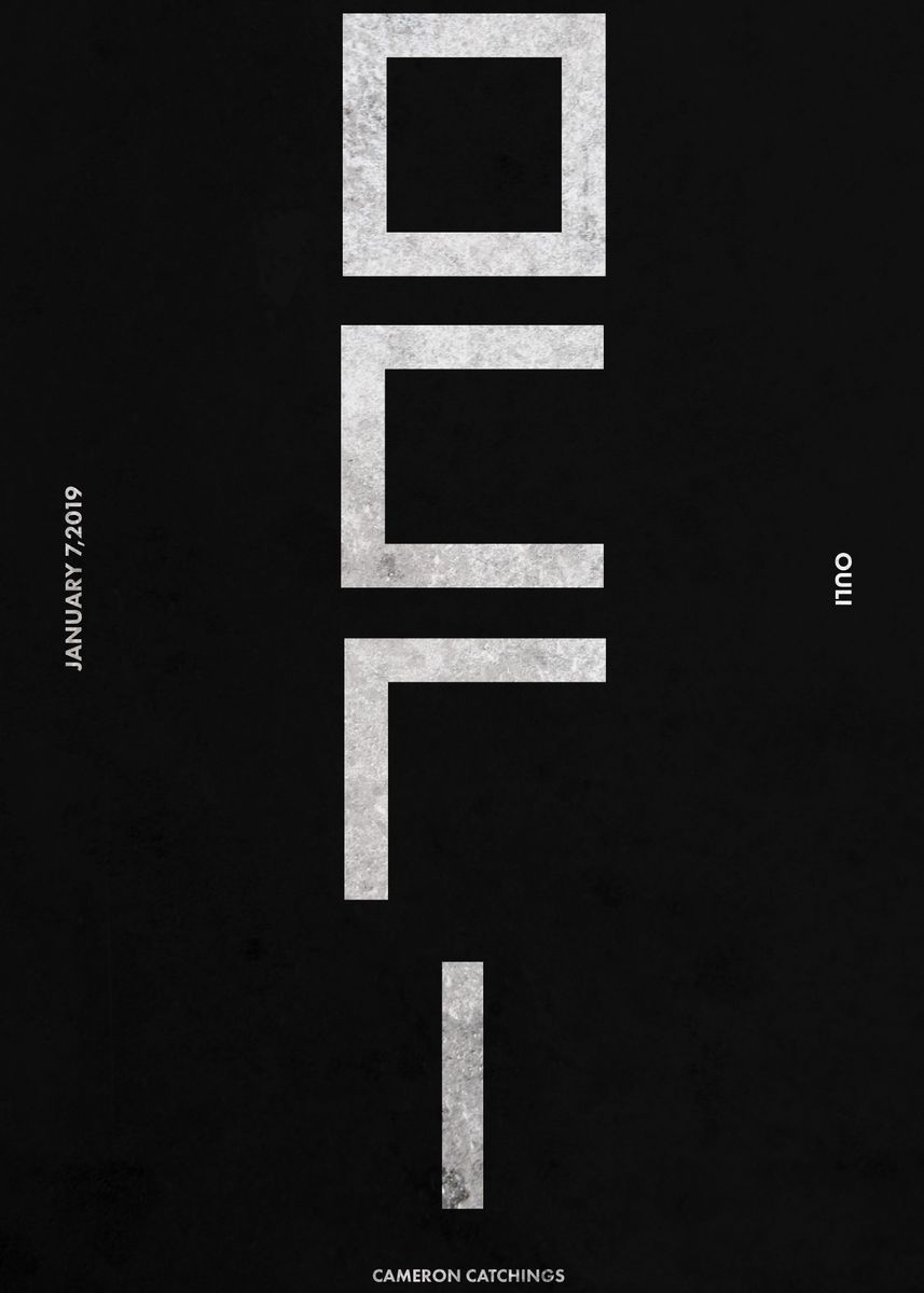 'Square Deconstruct ' Poster by Cameron Catchings | Displate