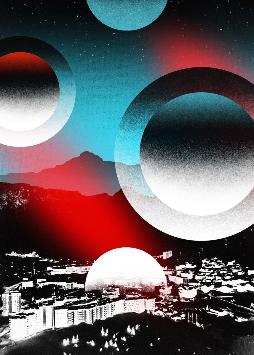 'Supreme Universe' Poster, picture, metal print, paint by Viktor Jan ...